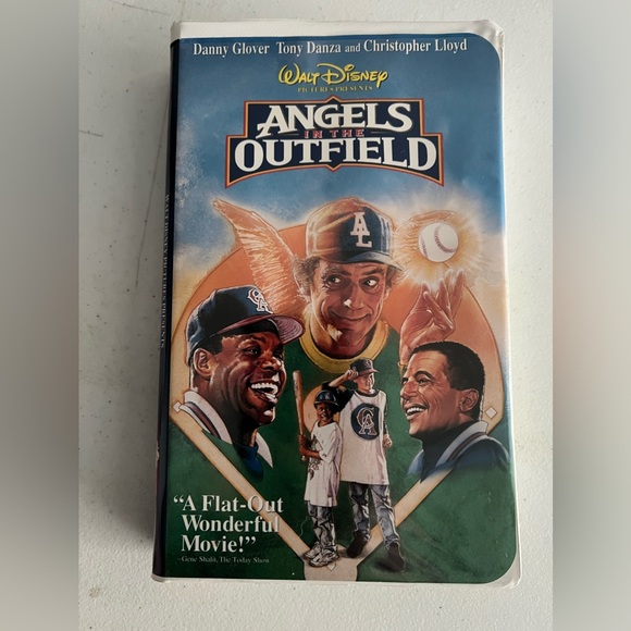 Disney | Media | Vintage Vhs Walt Disneys Angels In The Outfield | Poshmark